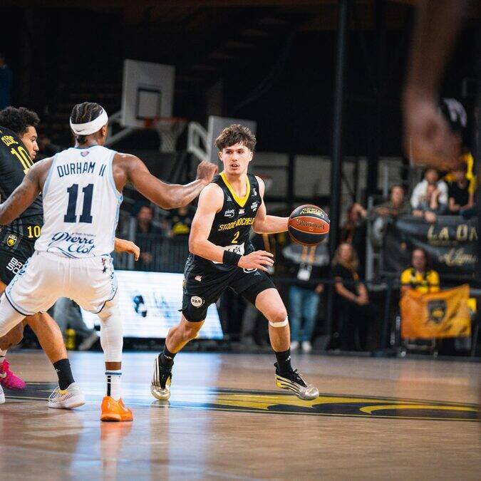 Maxence Lemoine sélectionné au Young Star Game ! | Stade Rochelais Basket